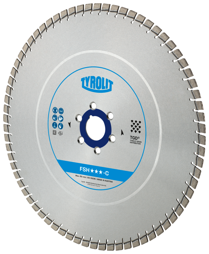 Diamond blade Tyrolit Premium FSH-C 450 x 5 mm, 35/25,4 mm | store