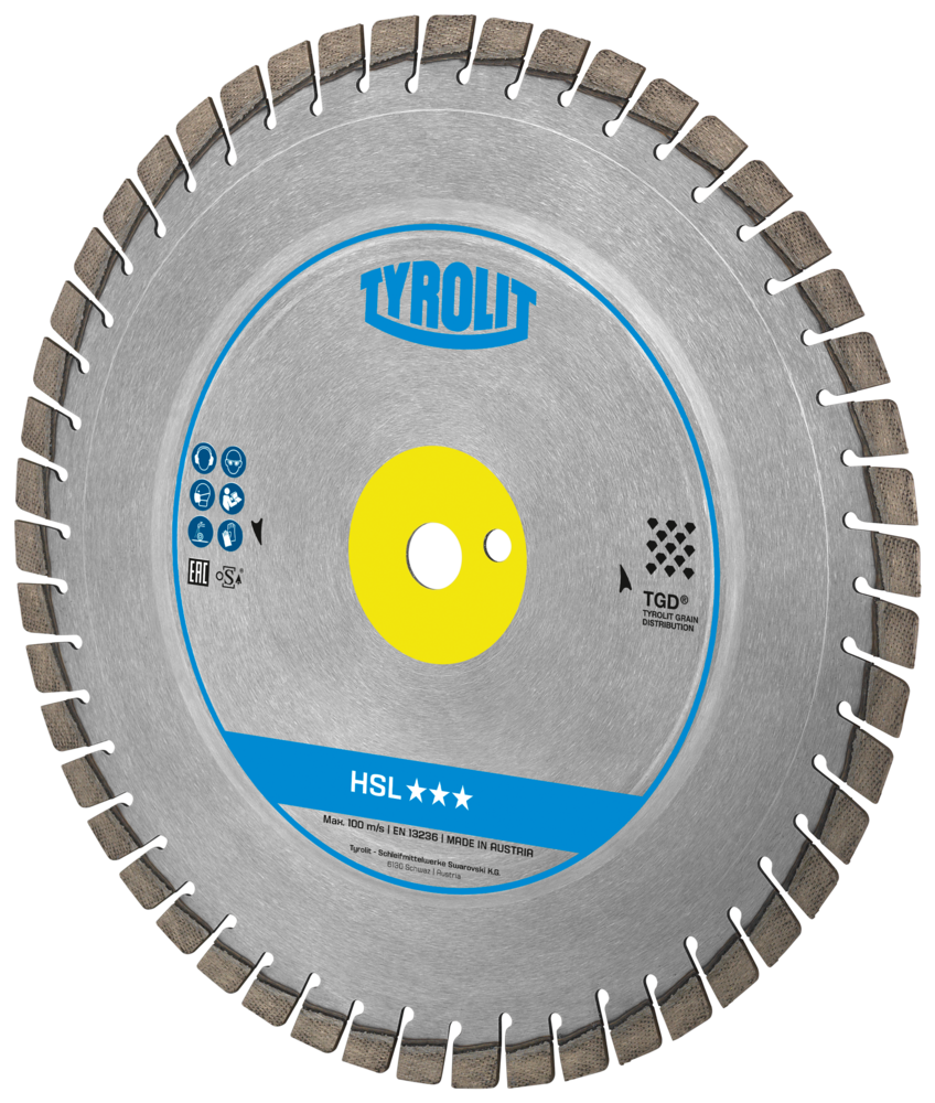 Diamond blade Tyrolit Premium TGD HSL 416 x 2,8 mm | isprzet.pl store